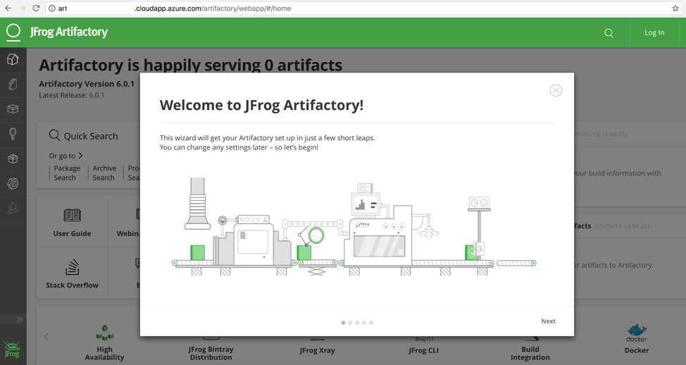 Easily Create Your JFrog Artifactory HA Cluster using Azure ARM Charts