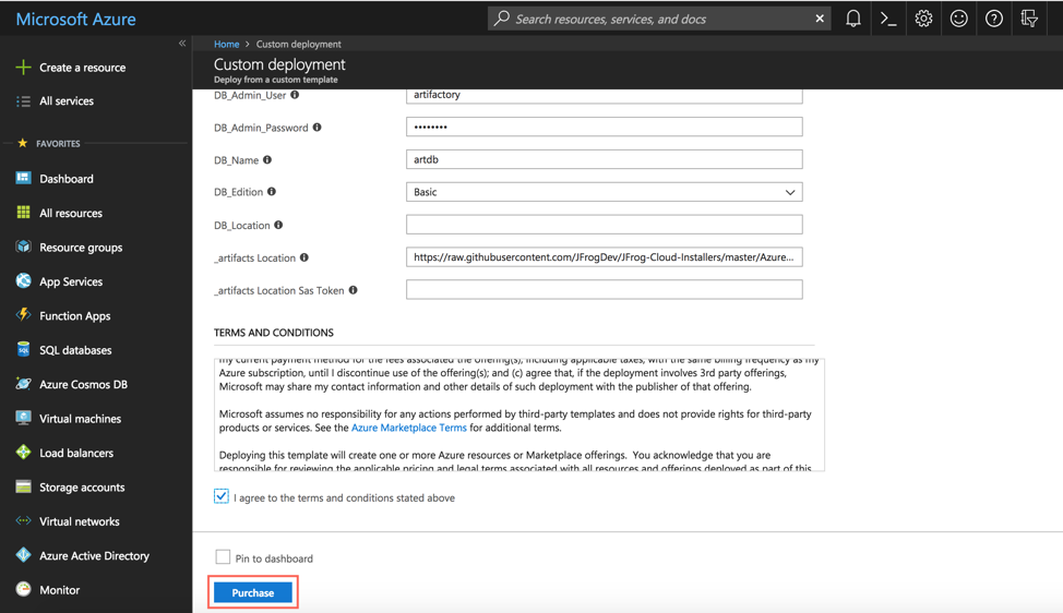 Easily Create Your JFrog Artifactory HA Cluster using Azure ARM Charts