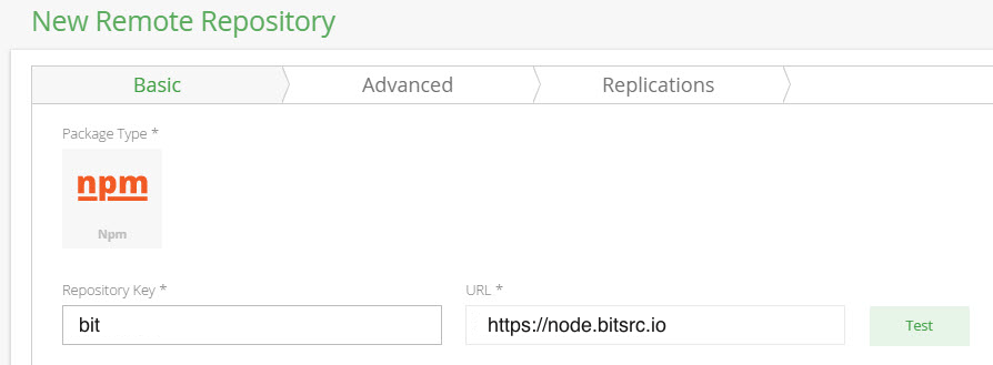 Optimize node.js development with an Artifactory NPM Registry and Bit